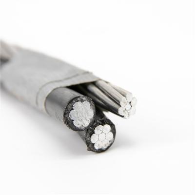 China ABC 2+1 Core Aluminum Triplex Underground Cable Concentric Stranded for sale