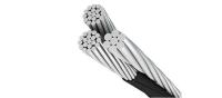 China ABC 2+1 Core Aluminum Triplex Underground Cable Concentric Stranded for sale