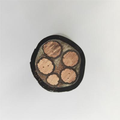 China 4+1 Core Low Voltage VV22 Steel Tape Armored Cable With Ground Wires for sale