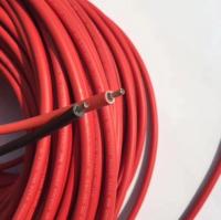 China Low Voltage 1 copper core XLPE sheathed Solar Cable PV Wire Cable 4 SQMM for sale