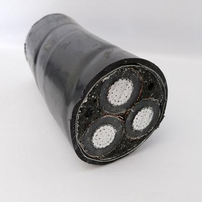 China 3x70 3x95 3x120 Aluminium Conductor Cable XLPE 15 KV for sale