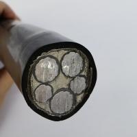China Black Aluminum 5 Core YJLV Underground Electrical Cable IEC60502 for sale
