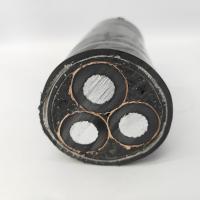 China 8.7/15KV Medium Voltage Cables YJLV22 AL XLPE Insulated Black for sale