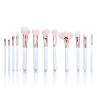 China Exceptional Cosmetic Makeup Brush Set Rose Gold High Gloss Durable Quality for sale