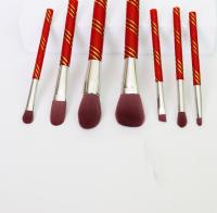 China 7 Pieces Vegan Makeup Brush Set with Synthetic Bristles for Professional Use for sale