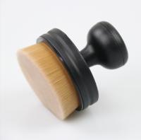 China Seamless Look Black Liquid Foundation Brush Thoughtfully Crafted Great for sale