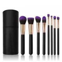 China Eight Pieces Per Set Vegan Makeup Brush Set Private Label Acceptable for sale