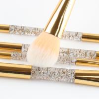 China Double End Multifunction Makeup Brush , Glitter Customize Plastic Makeup Brushes for sale