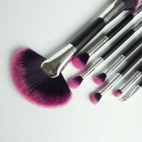 China Private Label Double Ended Makeup Brush , Makeup Angled Eye Brow Brush for sale