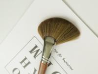 China Large Single Powder Brush Ideal For Contour And Blush Application for sale