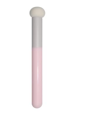China Single Concealer Sponge Brush Makeup Applicator Blender with Plastic Handle 1pc for sale