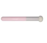 China Plastic Handle Single Makeup Brush Sponge Face Blender 1pc Conceal Tool for sale