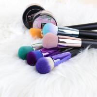 China Customized 6PCS Colorful Makeup Brush Set Premium Synthetic Foundation Brush Kit 1000 Sets MOQ for sale