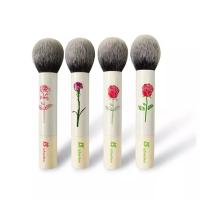 China Soft Dense Single Makeup Brush 1pc Synthetic Blusher Face Powder Brush for sale