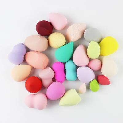 China Mini Makeup Sponge Blender Portable Eco Friendly Polyurethane 3000pcs MOQ Custom Colors for sale