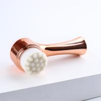 China Double Surface Manual Facial Cleansing Brush Soft Synthetic Hair Silicone 7-10 Day Sample for sale