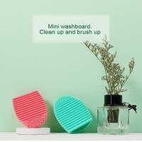 China Silicone Eco Friendly Makeup Remover Pads Makeup Brush Cleaning Pad for sale