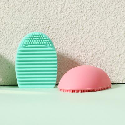 China Silicone Eco Friendly Makeup Remover Pads Makeup Brush Cleaning Pad for sale
