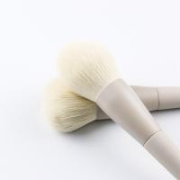China 10-Piece Synthetic Makeup Brush Set Super Soft Bristles Wooden Handle for sale