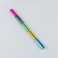 China 4 in 1 Eye Makeup Brush Set Synthetic Hair Plastic Handle Custom Colors OEM for sale