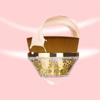 China 1 Piece Kabuki Brush For Liquid Foundation Shiny Star Single for sale