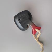 China Heart Shape Facial Makeup Brush Plastic Easy Grip Handle for sale