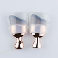 China Luxury Rose Gold Kabuki Cosmetic Brush for sale