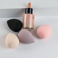China Drop Shape Makeup Sponge Blender 40x60mm Hydrophilic Polyurethane for Liquid Foundation for sale