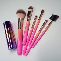 China Multifuction Cosmetic Brush Kit Gradient Color Perfect Finish for sale
