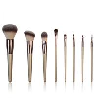 China Champagne Gold Makeup Brush Set For Exquisite Makeup Creation for sale
