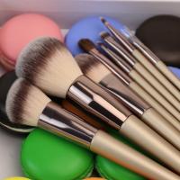 China Champagne Gold Makeup Brush Set For Exquisite Makeup Creation for sale
