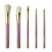 China 5 Piece Synthetic Eyeshadow Makeup Brush Set for Powder Blush ISO Certified for sale
