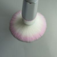 China Custom Logo Travel Cosmetic Brush Set 5 Pieces Pink Flower Patterned Wooden Handle for sale
