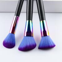 China 7Pcs Makeup Brush Set Soft Fluffy Bristles Gradient Ferrule Cosmetics Brush for sale