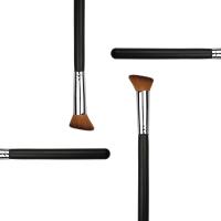 China Synthetic Hair Contour Blush Bronzer Foundation Makeup Brush 1000pcs MOQ for sale