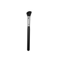 China Classic Single Contour Blush Brush Wooden Handle Copper Ferrule 1000pcs MOQ for sale