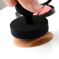 China Dense Kabuki Foundation Brush Vegan Cruelty Free Synthetic Bristles 1 Piece Face Makeup for sale