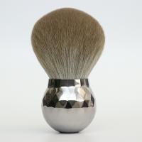 China Synthetic Kabuki Makeup Brush for Loose Powder 15cm Flexible Bristles Custom Logo for sale