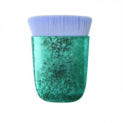China Multifunction Kabuki Brush Powder Brush Plastic Handle Beauty Single Foundation for sale