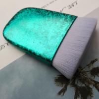 China Multifunction Kabuki Brush Powder Brush Plastic Handle Beauty Single Foundation for sale