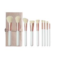 China 9PCS Exquisite Powder Foundation Brush High Glossy Ferrule With Bag for sale