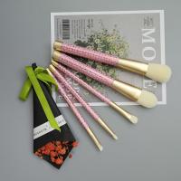 China 5PCS Premium Synthetic Makeup Brush Set for Powder Blush Eyeshadow Custom Logo for sale