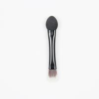 China Double Ended eyeshadow Brush Makeup Kit Aluminum Handle for sale