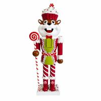 China Custom Candy Cane Mouse Nutcracker for sale