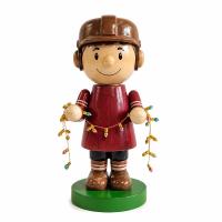 China Custom Red Uniform Football Player Figure for sale
