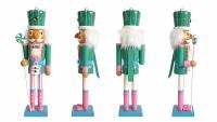 China Custom Mint Pink Candy Nutcracker for Christmas Display for sale