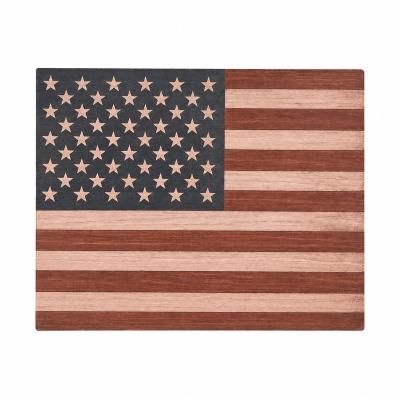 China Rustic Wooden American Flag Wall Decoration for sale