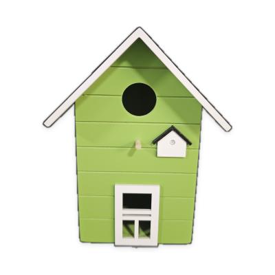 China Custom Wooden Birdhouse Garden Decoration Model 162 for sale