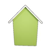 China Custom Wooden Birdhouse Garden Decoration Model 164 for sale