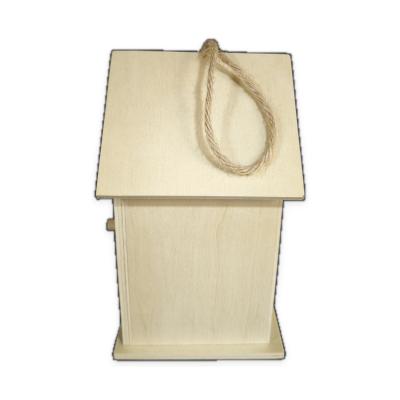 China Custom Wooden Birdhouse Garden Decoration Model 166 for sale